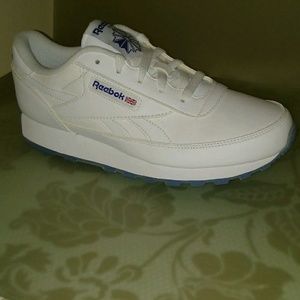 Reebok | Shoes | Womens Whiteblue Ice Reebok Classic Sneakers | Poshmark